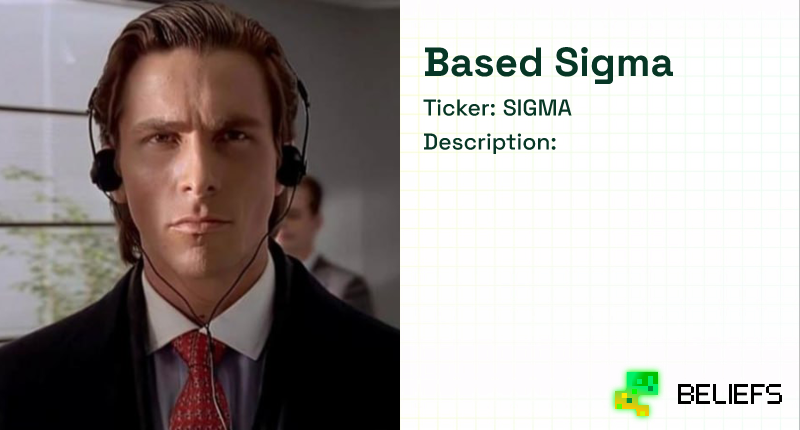 $SIGMA | Beliefs