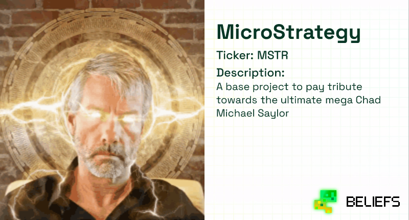 $MSTR | Beliefs